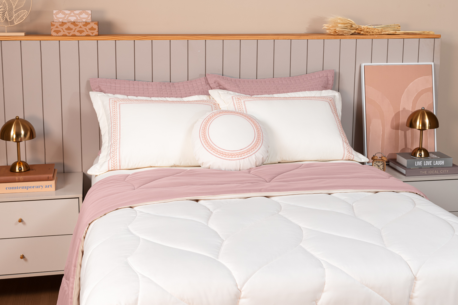 Jogo de Cobre Leito Marbella 04 peças | Lavive